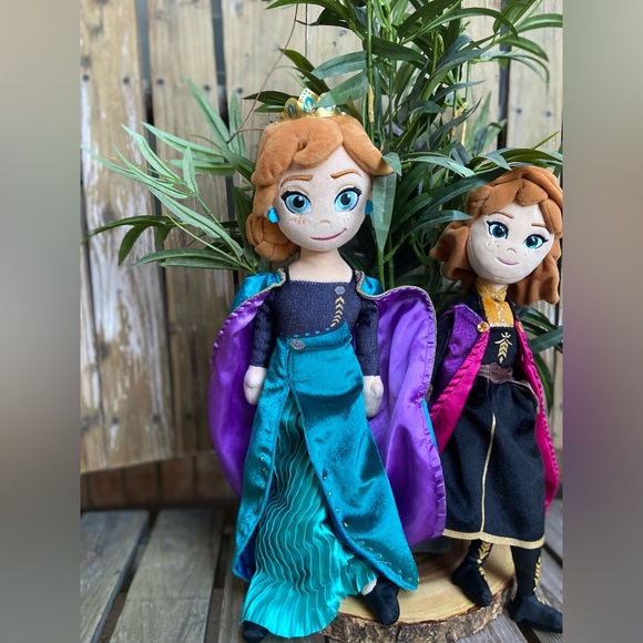Disney | Toys | Disney Queen Anna Ty Sparkle Disney Princess Anna Plush ...